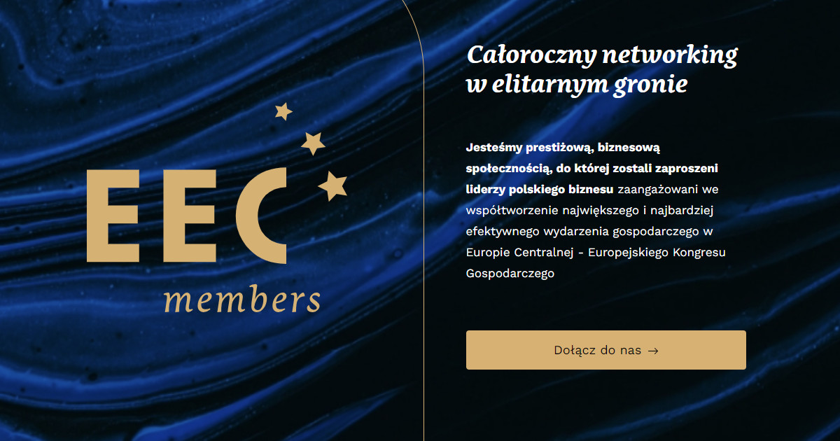 EECMembers.eu - Całoroczny networking w elitarnym gronie